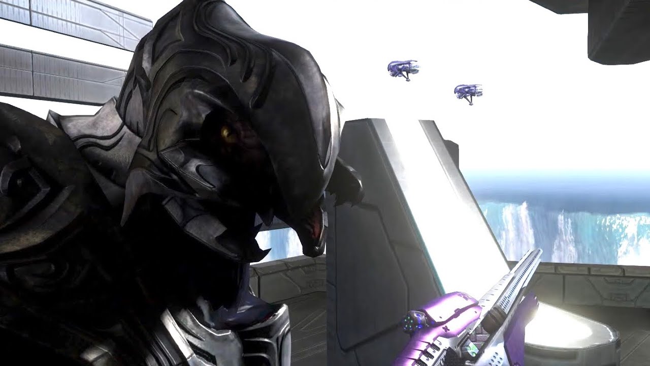 Master Chief and Arbiter find the Silent Cartographer (Halo 3 The Ark ...