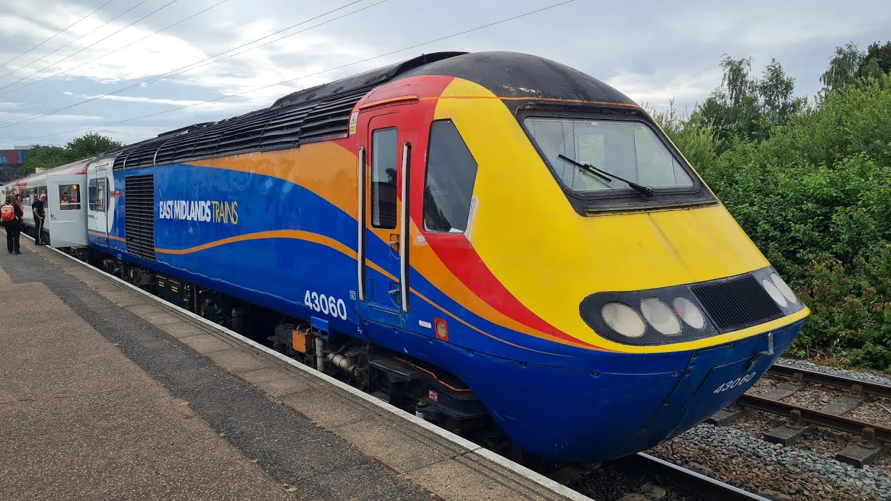 43045 and 43060 leaving NVR ( Peterborough ) on there debut weekend ...
