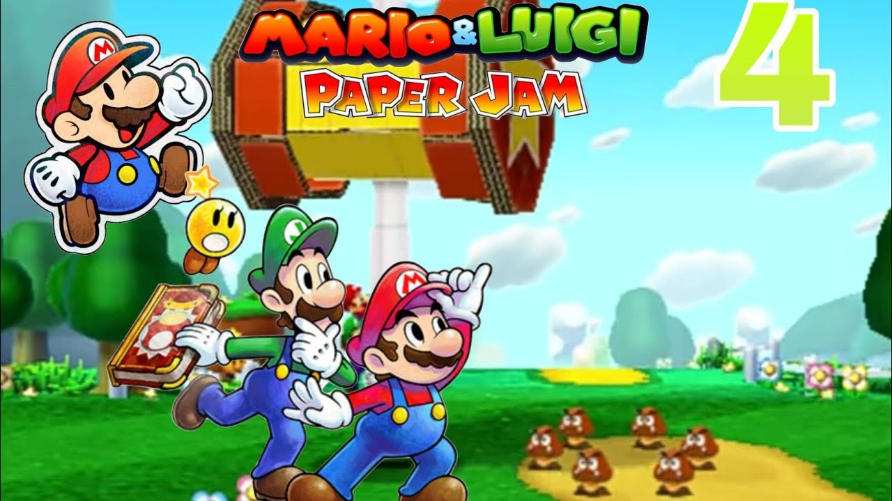 ☆Mario y Luigi Paper Jam☆ | Ep 4: El nuevo ataque squash trio! - YouTube
