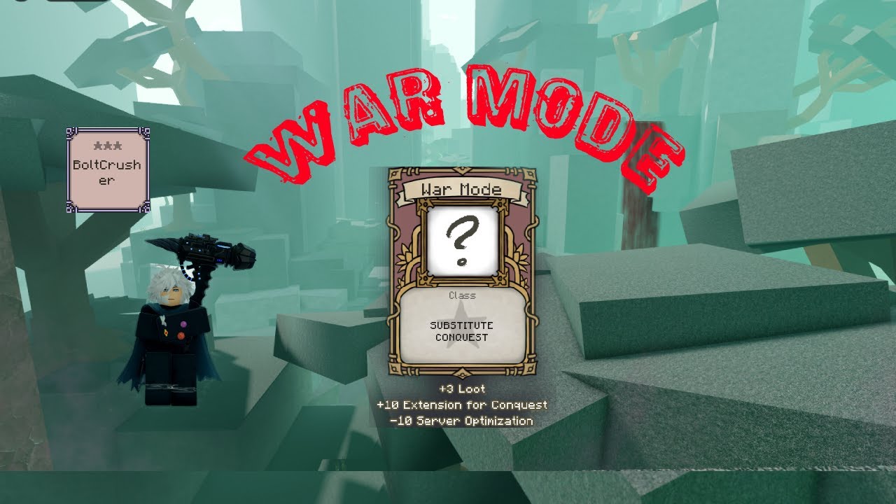 Trying WARMODE on THE BEST BOLTCRUSHER BUILD | Deepwoken - YouTube