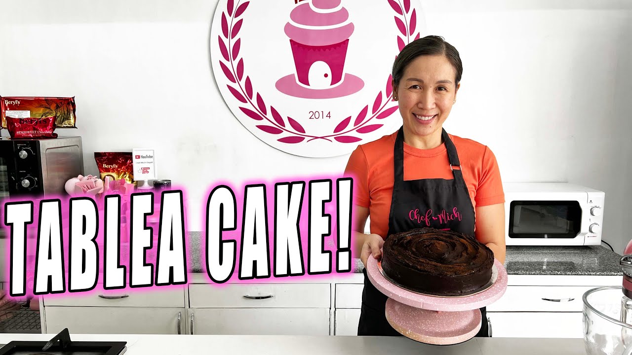 My Tablea Cake Recipe! - YouTube