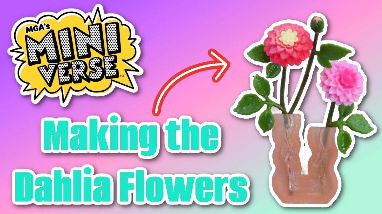 *NEW* Miniverse Nature Series 2 - Dahlia Flowers - YouTube