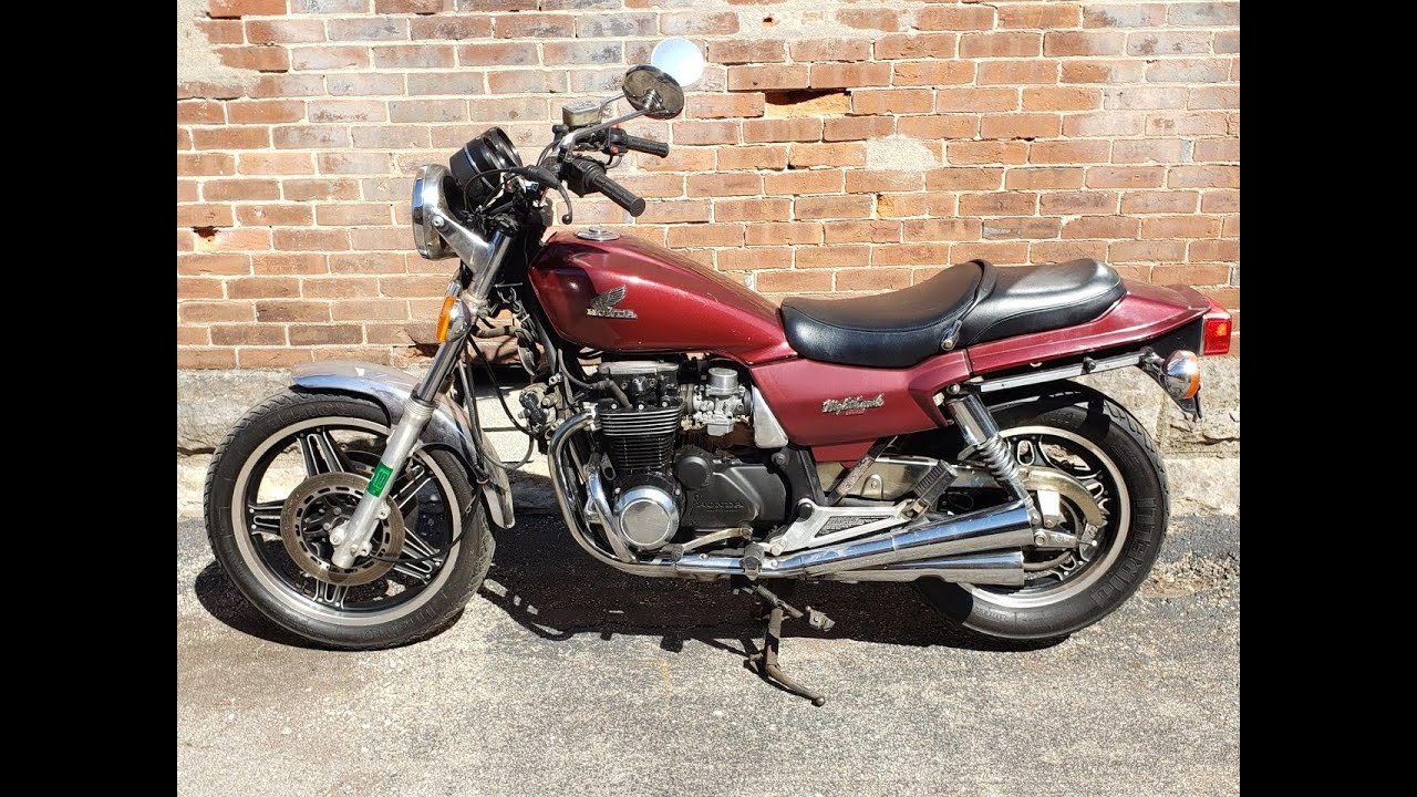 1982 Honda Nighthawk 650 project bike - YouTube