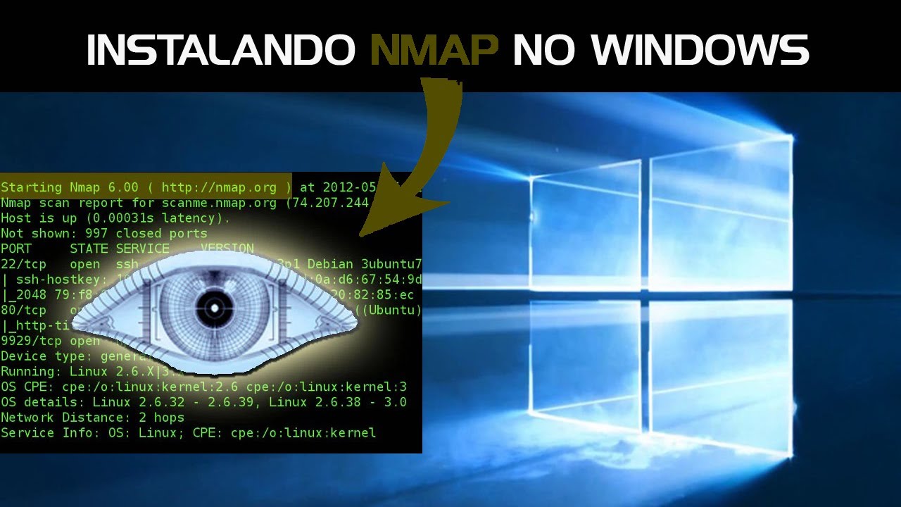 Como instalar o Nmap no Windows 10 - YouTube