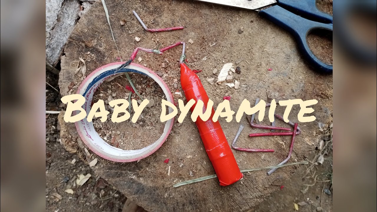 D.I.Y. Baby Dynamite Paputok - YouTube