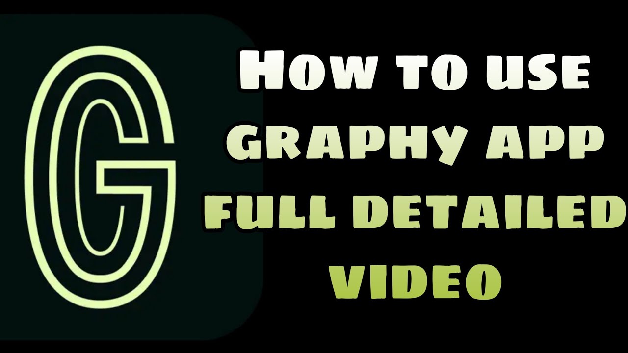 How to use graphy app | graphy app kaise chalaye - YouTube