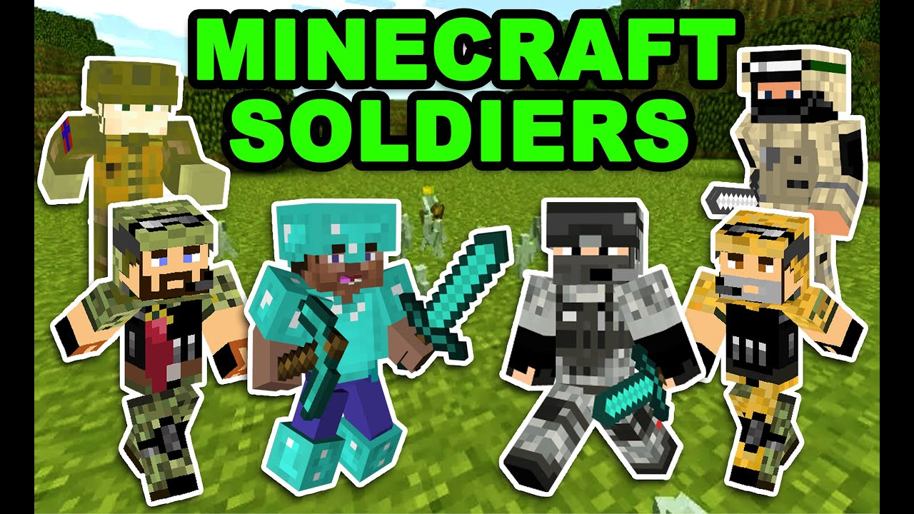 Minecraft Super Soldiers OPS Military Army #minecraft - YouTube