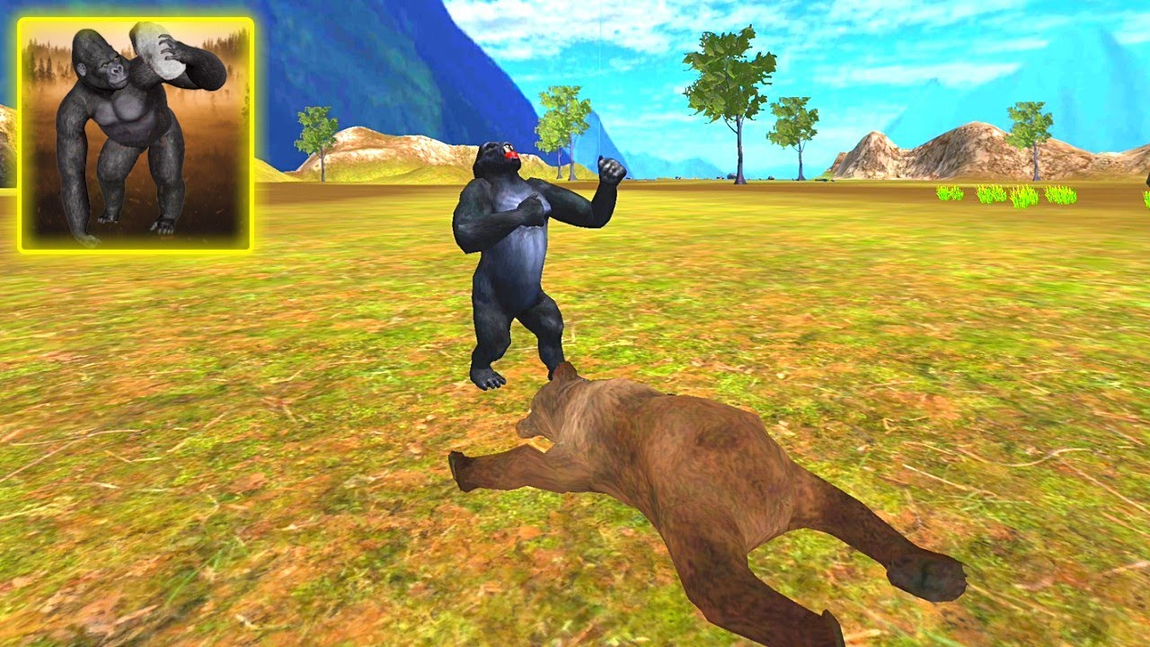 Wild Angry Gorilla Simulator #1 | Android Gameplay - YouTube