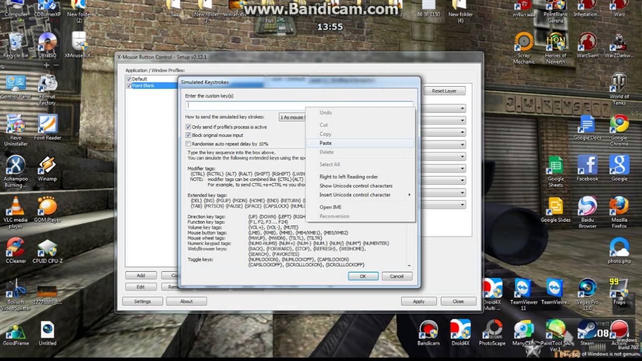 สอนทำ มาโคร PB X-Mouse 2016 - YouTube