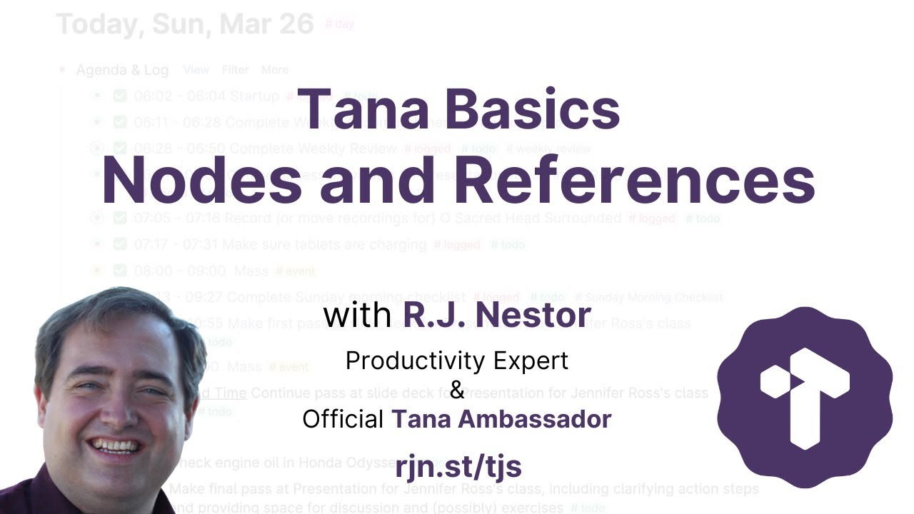 Tana Basics: Nodes and References - YouTube