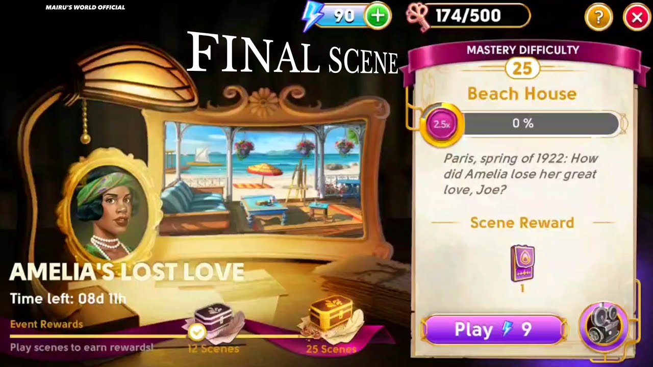 June's Journey Secrets 1 Scene 25 Beach House Silhouette Mode *Final ...