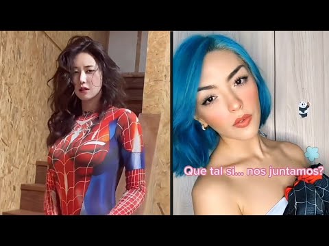 Spidergirl Compilation 🥵❤️