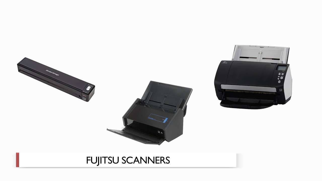 Fujitsu Scanners: Hands-On Comparison - YouTube