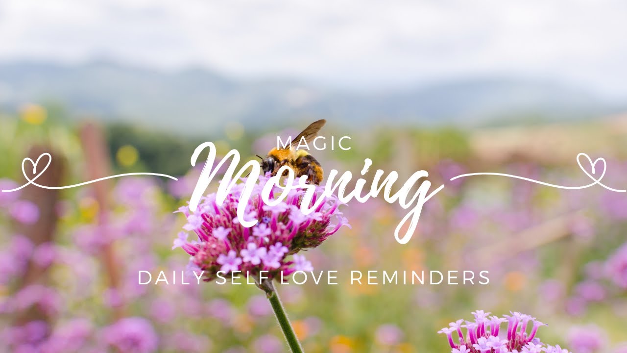 April 9 | good morning beautiful soul | daily self love reminders - YouTube