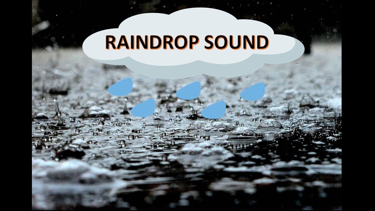 Raindrop Sound 😍 Rainy Days Calm Music Peaceful - YouTube