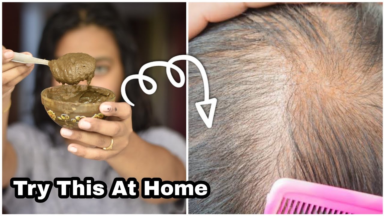 How To Reduce Hair Fall Naturally At Home? Homemade Herbal Treatment ...