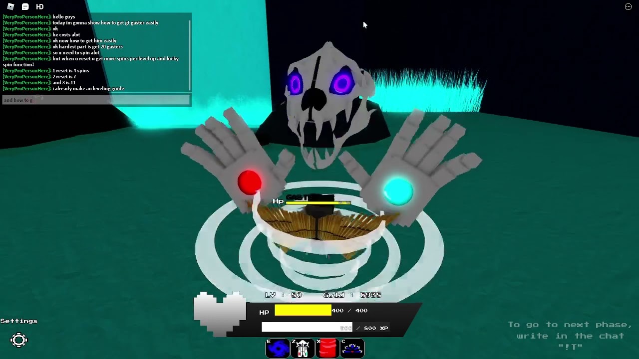 Undertale Fight for love how to get Gt!Gaster fast - YouTube