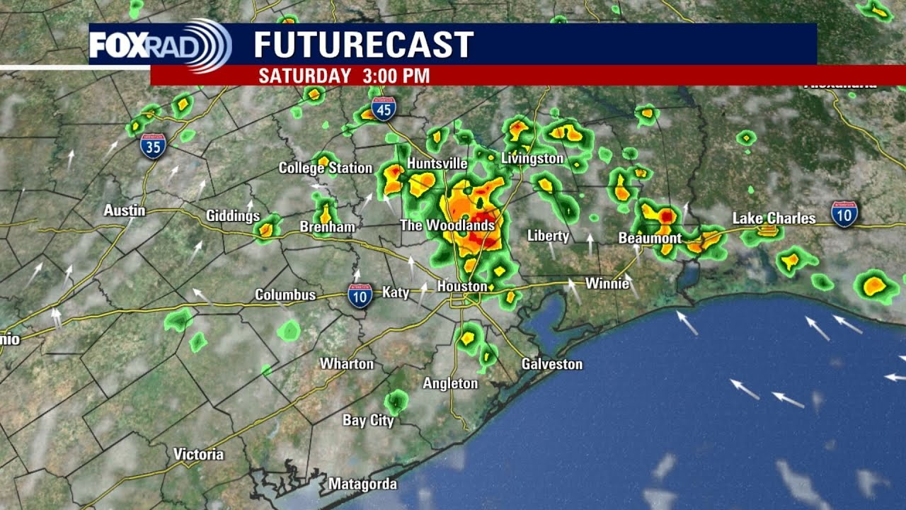 LIVE Houston weather radar (no audio) - YouTube