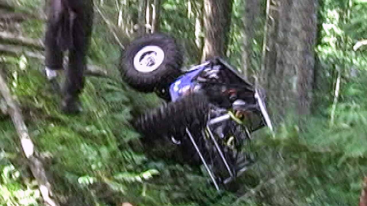 Brutal Moon Buggy Rollover from Island Cup rock crawling competition ...