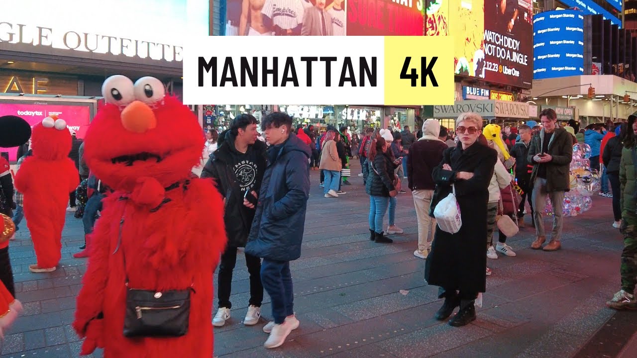 Times Square 🇺🇸 Walk New York City 4K - YouTube