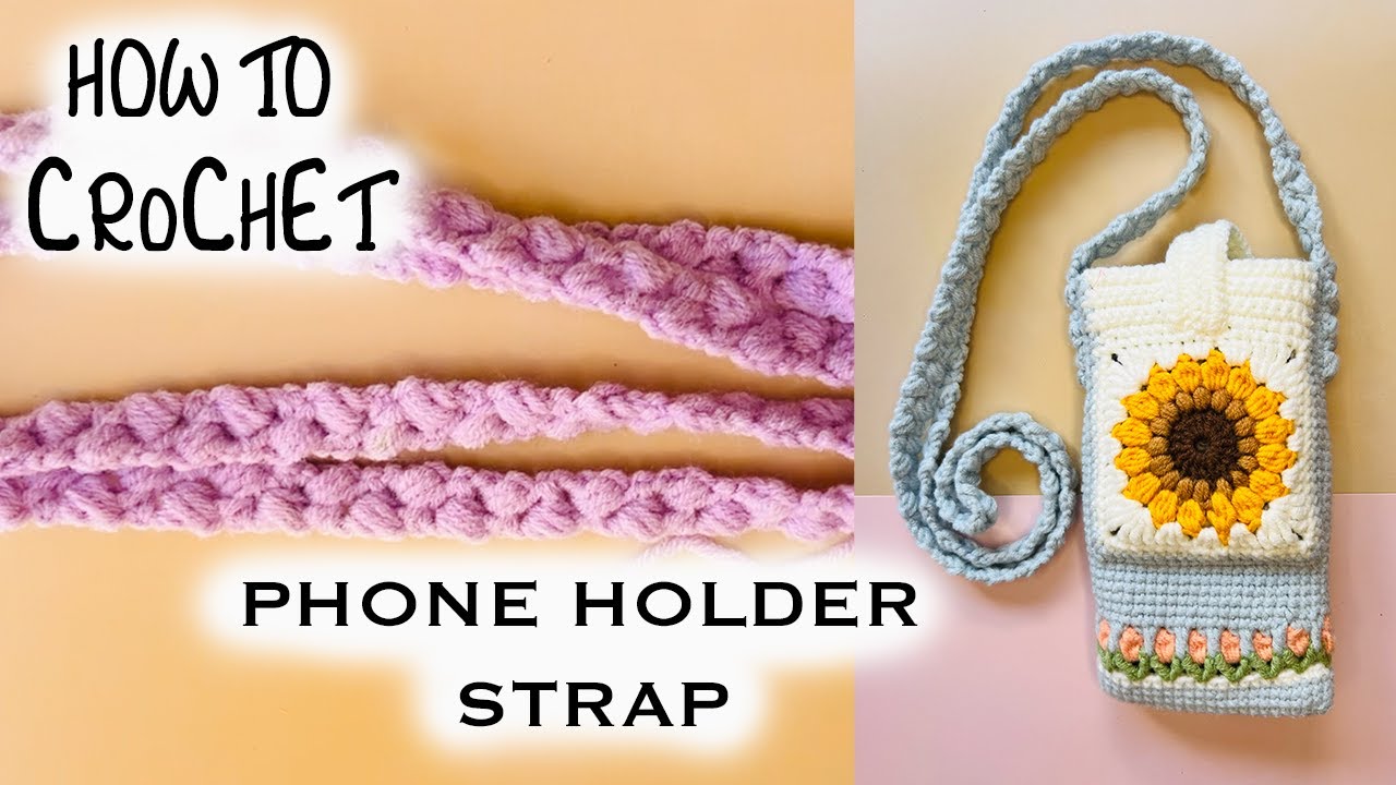 Phone Holder Strap || Crochet This ! - YouTube