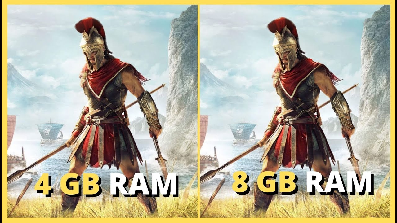 🔥4GB RAM vs. 8GB RAM Test in 5 Games | Performance Comparison #1 - YouTube
