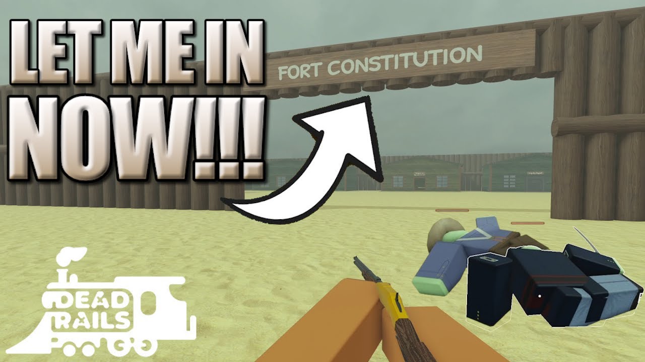 I Broke into Fort Constitution in Dead Rails and This HAPPENED! - YouTube