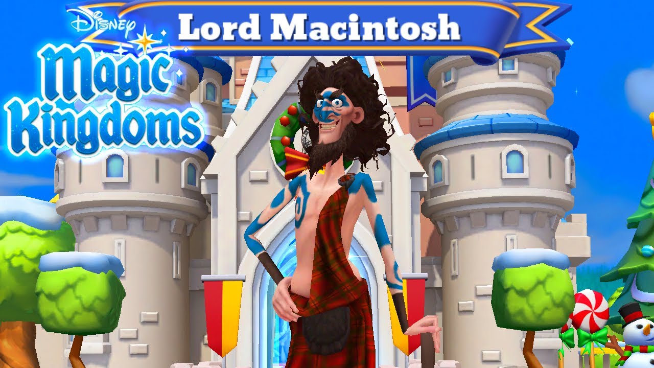 LET'S WELCOME LORD MACINTOSH | Disney Magic Kingdoms | Brave Event | #4 ...