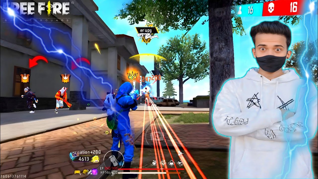 FF GAMEPLAY🔥DUO VS SQUAD UNSTOPPABLE BLUE CRIMINAL 🤯 23 KILLS BOOYAH ...