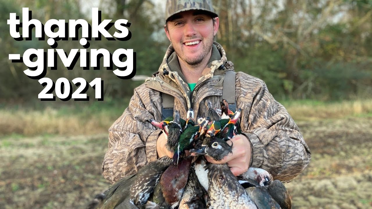 Georgia Duck Hunting...Thanksgiving Day! {Awesome Morning} - YouTube