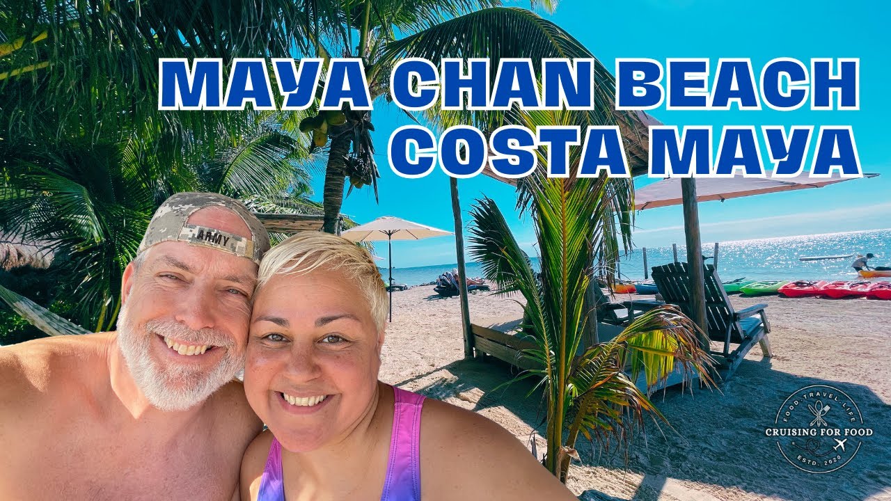 MAYA CHAN BEACH RESORT! | COSTA MAYA | REGAL PRINCESS | HONEYMOON CRUISE - YouTube
