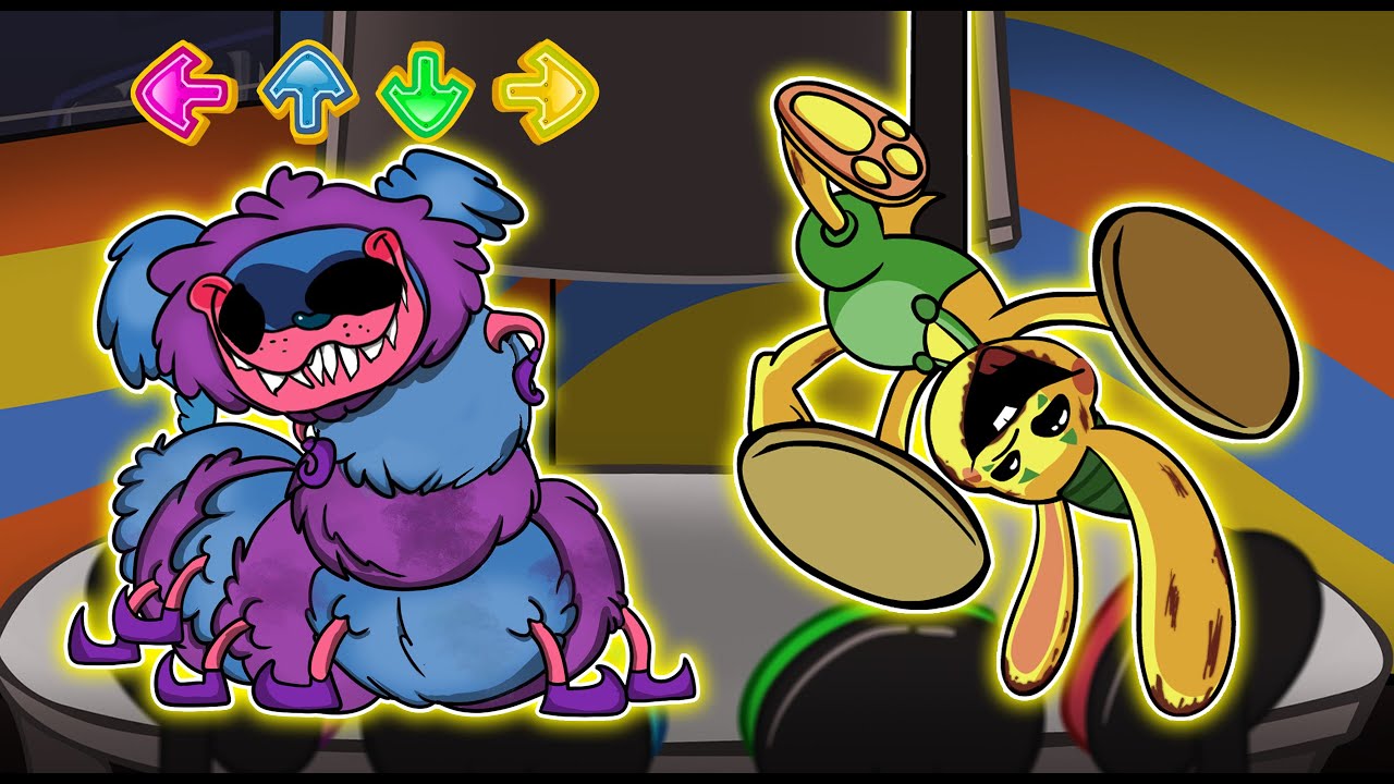 FNF But Bunzo Bunny VS PJ Pug-A-Pillar || Musical Memory Song ( Poppy ...