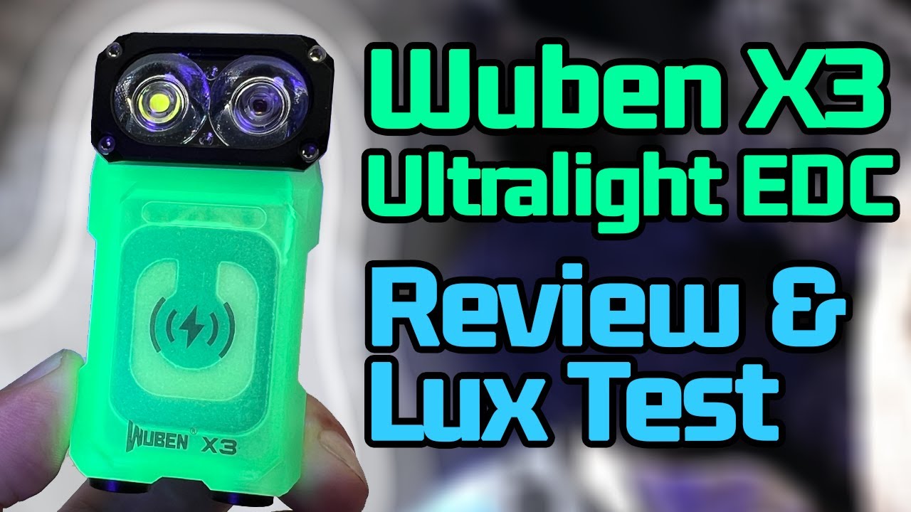 The smartest, most versatile flashlight EVER - Wuben X3 Owl Review and ...