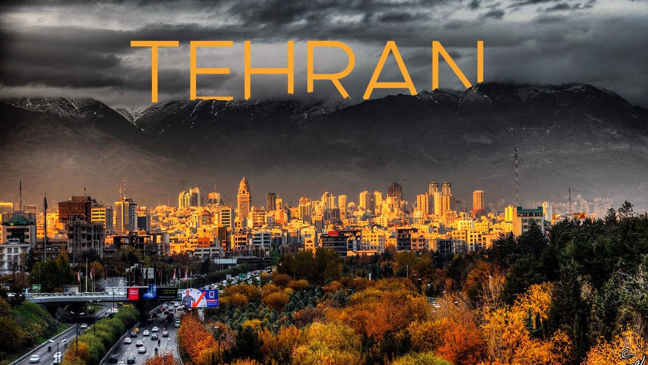 IRAN 2024 🇮🇷 Driving Through Tehran Highways in the Rain: A Relaxing ...