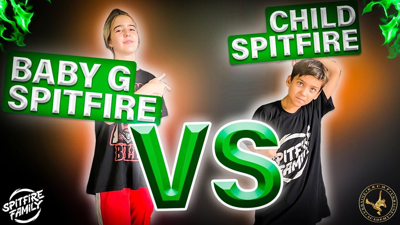 Baby G Spitfire vs Child Spitfire | Dance Centre Myway - YouTube