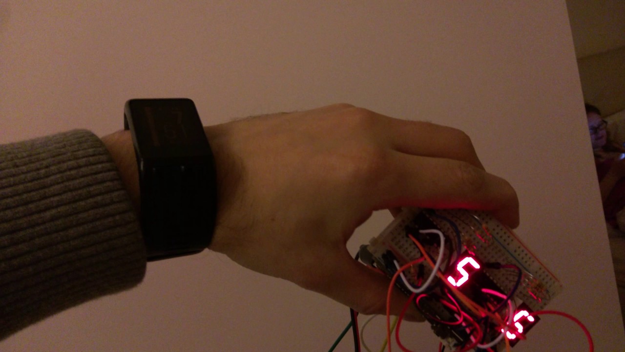 Microbit motorcycle lean angle display - YouTube