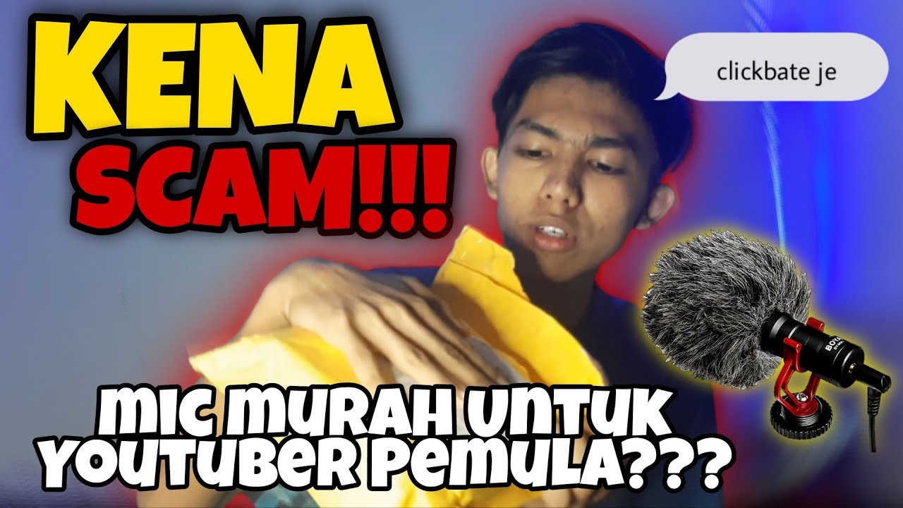 (UNBOXING) MIC VLOGGER MURAH UNTUK YOUTUBER PEMULA🔥‼️ - YouTube