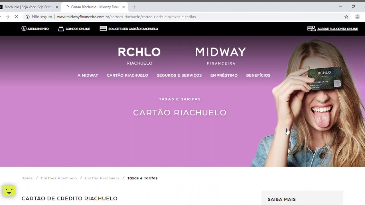Cartão Riachuelo Midway Financeira - YouTube