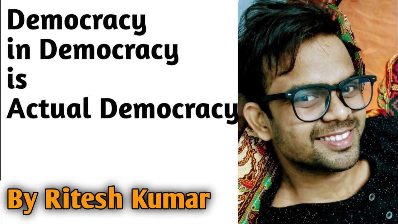 Democracy square || the actual Democracy || understanding of Democracy ...