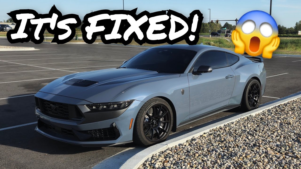 FIXED 2024 Mustang Dark Horse Drivetrain Problem! - YouTube