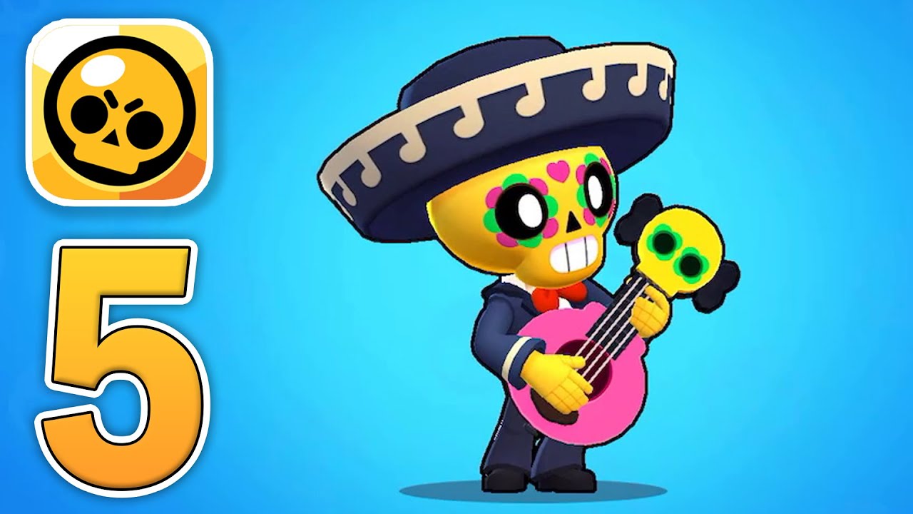 Brawl Stars - Gameplay Walkthrough Part 5 - Poco & Shelly: Gem Grab ...