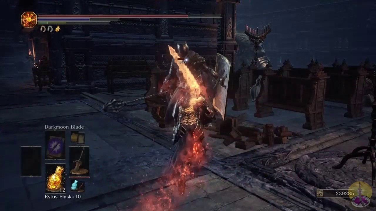 Dark Souls 3 Lorian's Greatsword review/showcase - YouTube