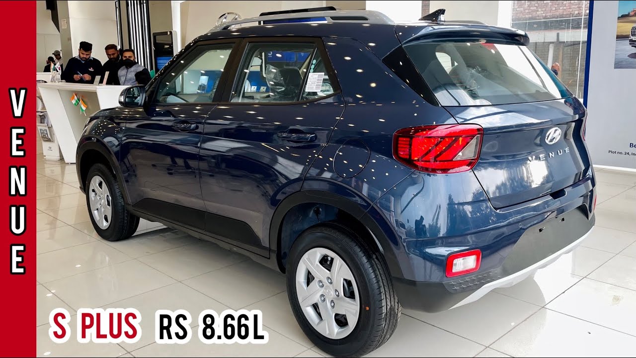 2022 Hyundai Venue Venue S Plus Petrol Rs 8 66L Denim Blue Most 2022-hyundai-venue-venue-s-plus-petrol-rs-8-66l-denim-blue-most
