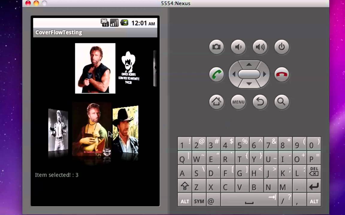 Cover Flow Android - YouTube