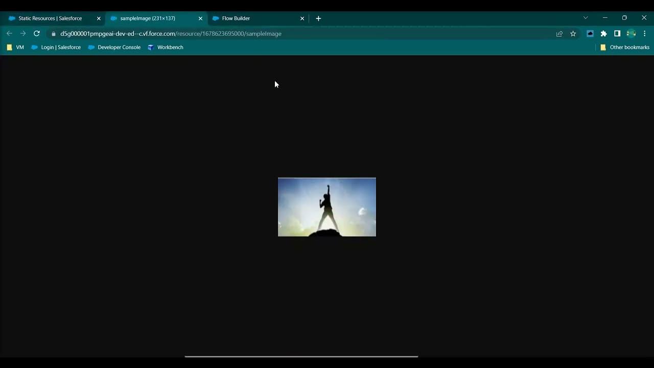 Use Of Image In Screen Flow Insalesforce Youtube