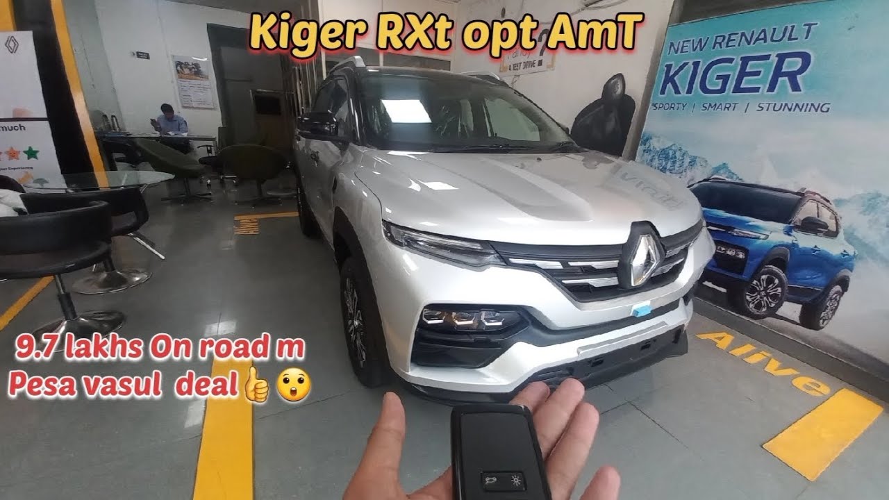 New Renault kiger rxt opt AMT /Detailed review👍. - YouTube