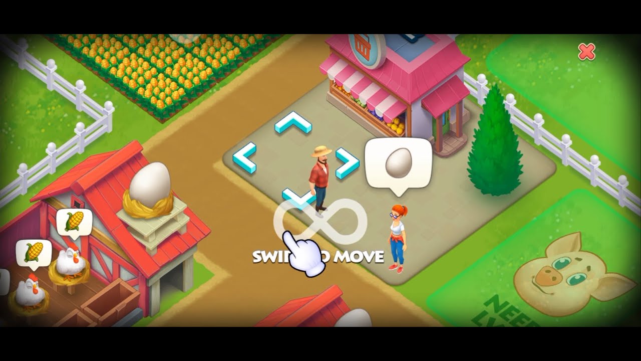 Township Mini Game Ads. Farmer Quest #16. - YouTube