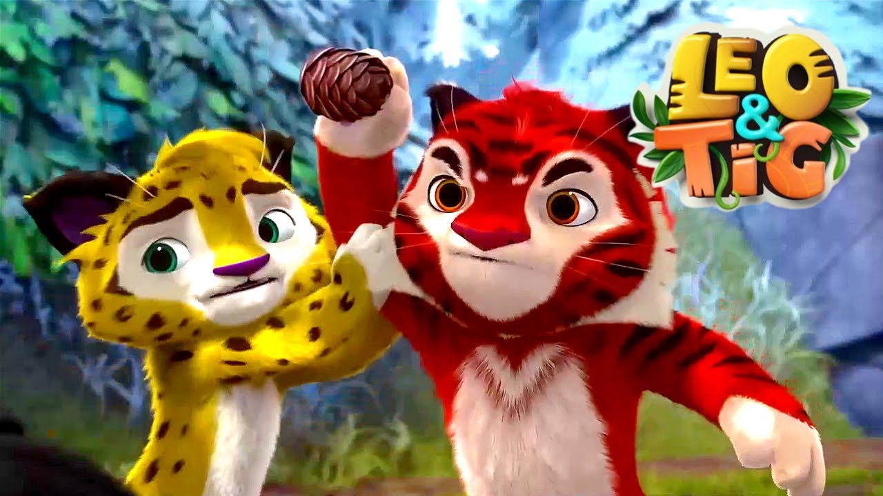 Leo and Tig 🦁 Favorite episodes 🐯 Funny Family Good Animated Cartoon ...