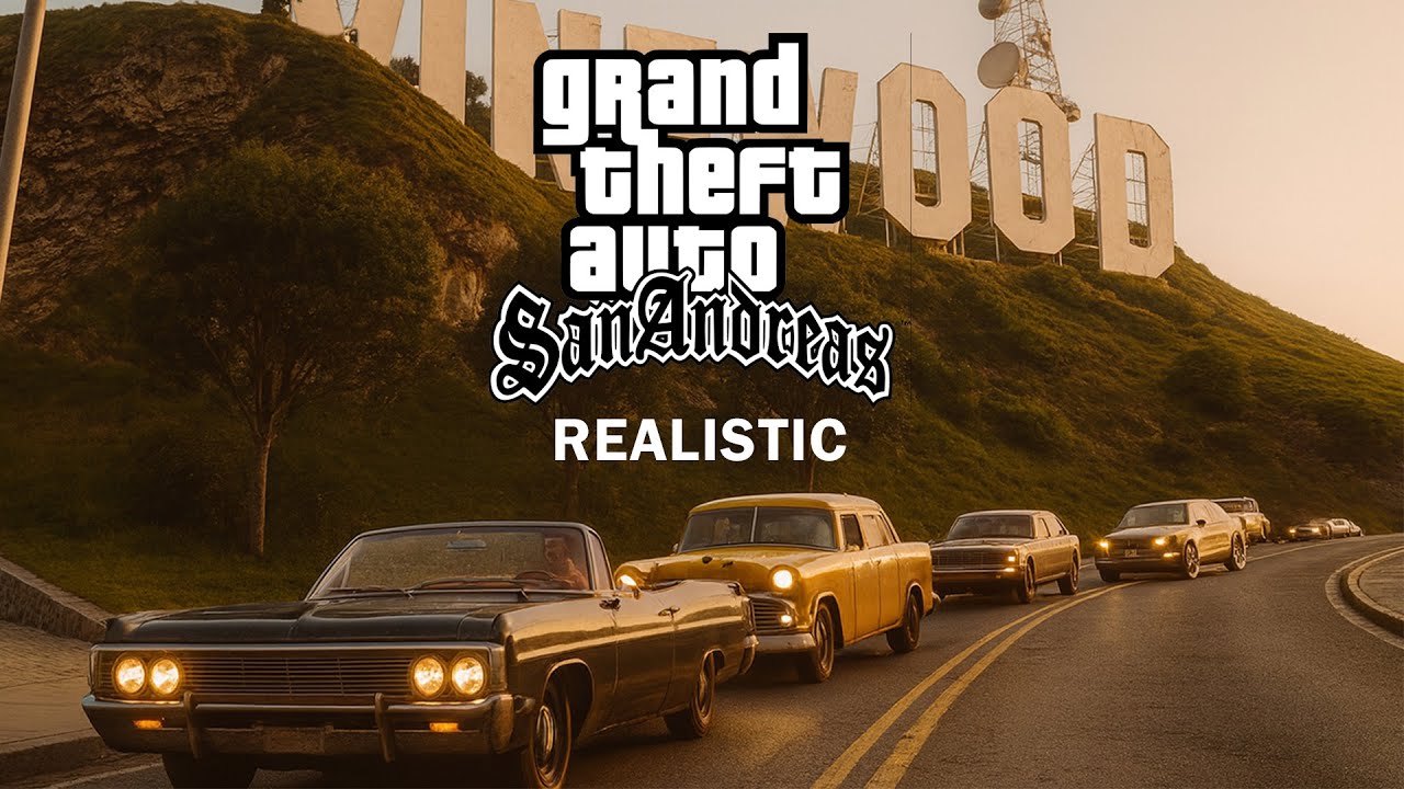 What If GTA San Andreas Was Realistic? | Real-Life Visual Upgrade - YouTube