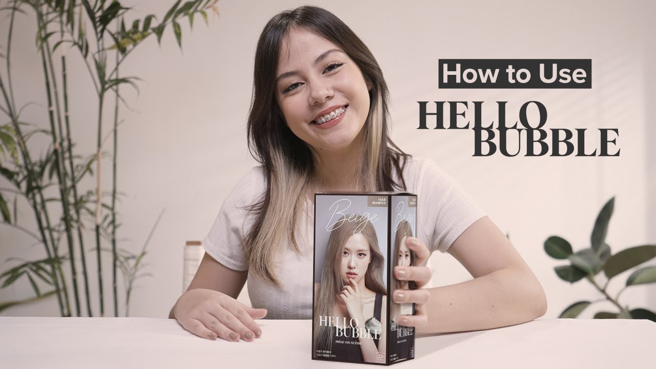 How to Apply HELLO BUBBLE | mise en scène Indonesia - YouTube